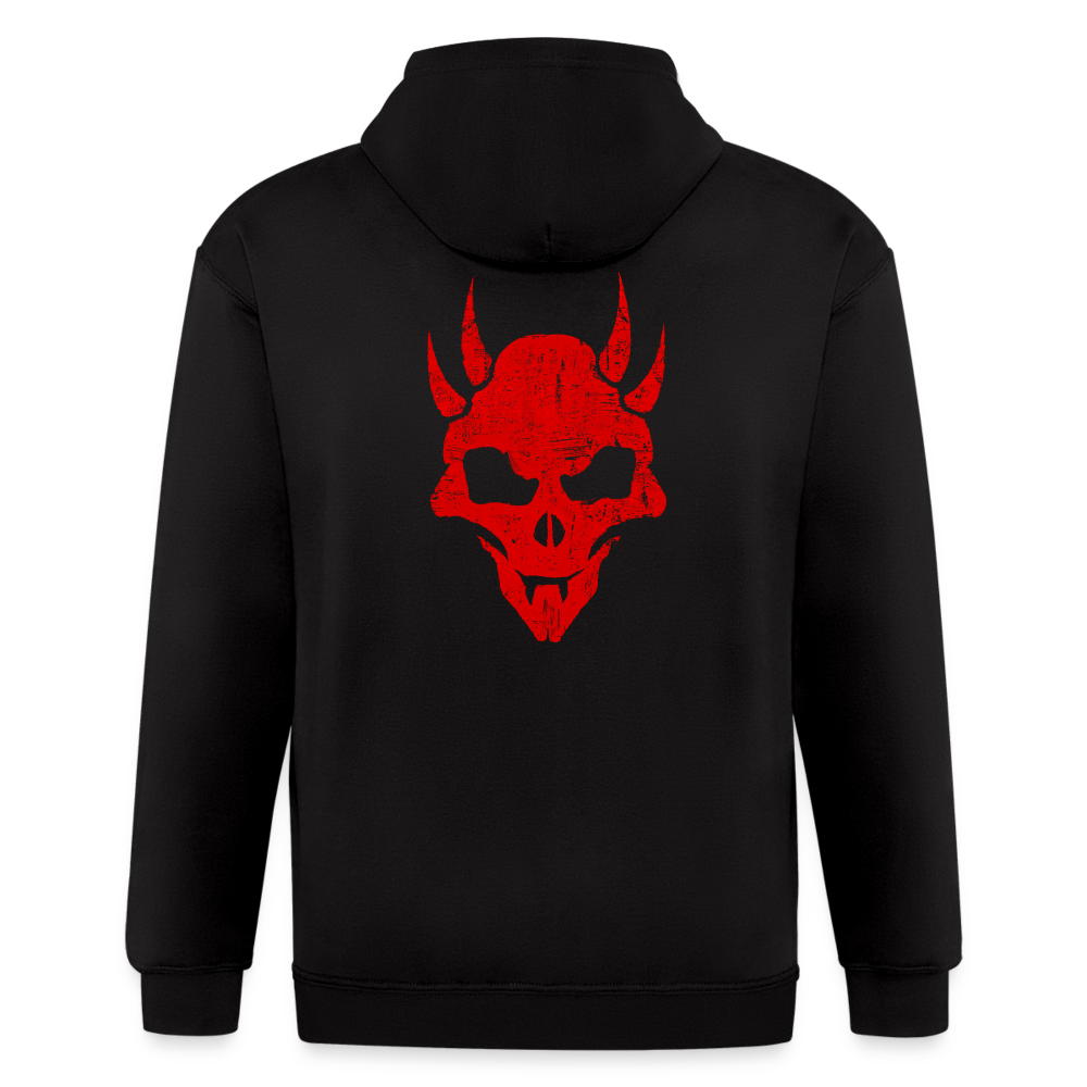Blood Raiders Grunge Full Zip Hoodie – EVE Merch Store
